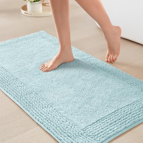 Splendor Reversible 100% Cotton Tufted Bathroom Rug-3000 GSM Hotel ...