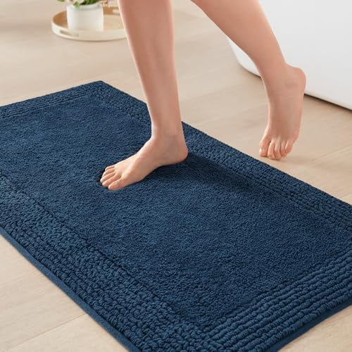 Splendor Reversible 100% Cotton Tufted Bathroom Rug-3000 GSM Hotel ...