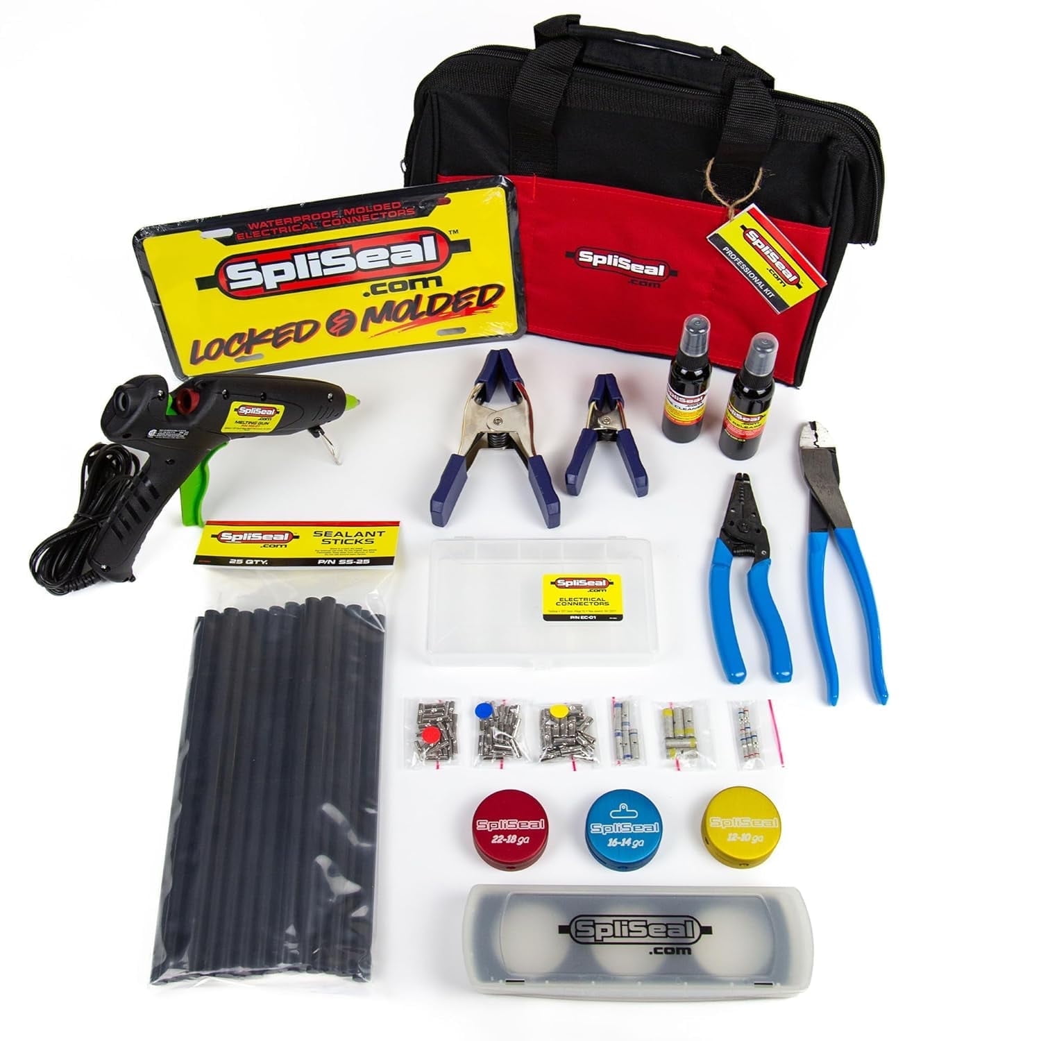 SpliSeal Professional Kit - Complete Wire Splice Sealing Solution for ...