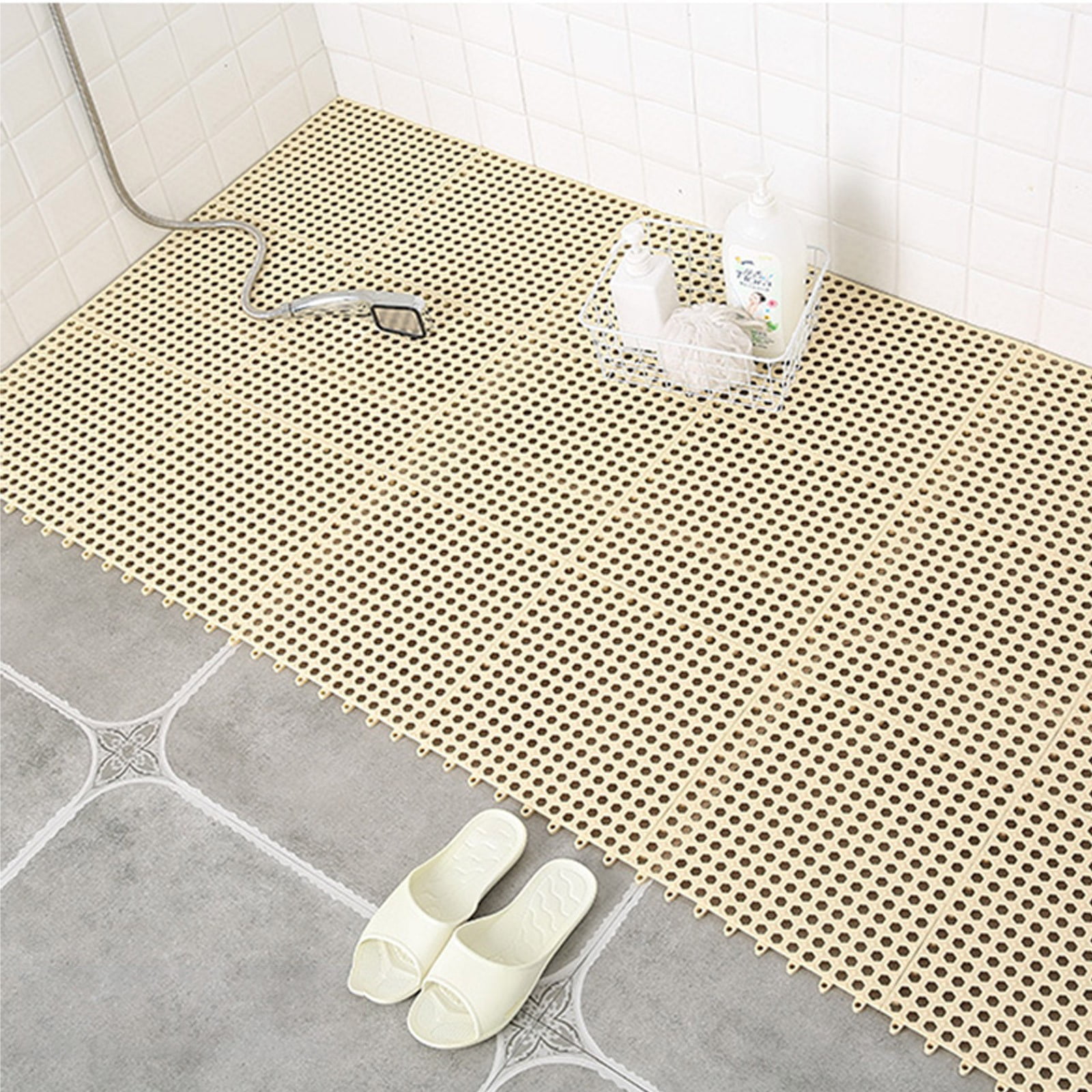 Splice Combination Floor Mat Pvc Plastic Floor Mat Hand Washing Bathroom Antis Skids Floor Mat ...