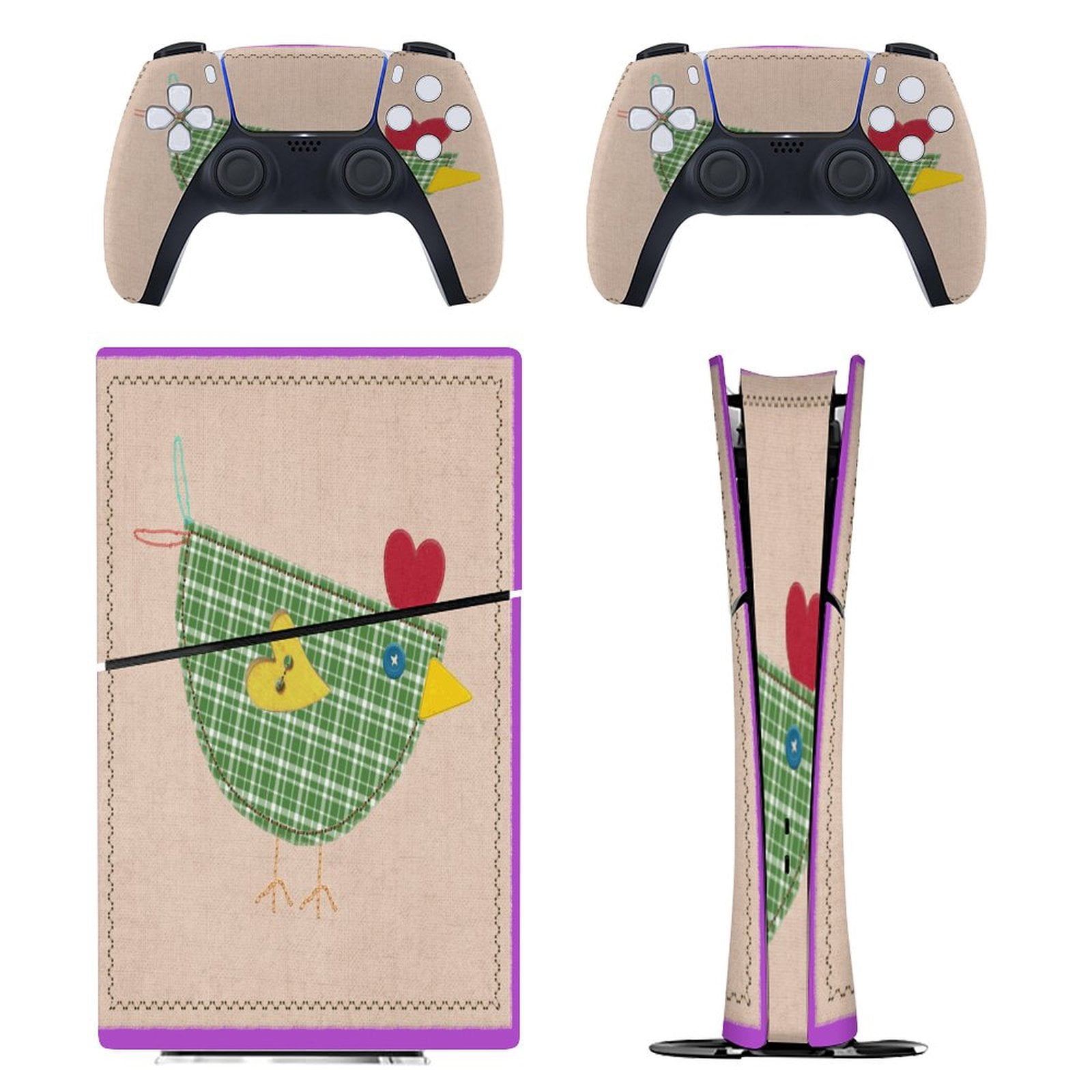 Splicing Bird PS5/PS5 Slim Digital Disc Skin Sticker For Console And ...