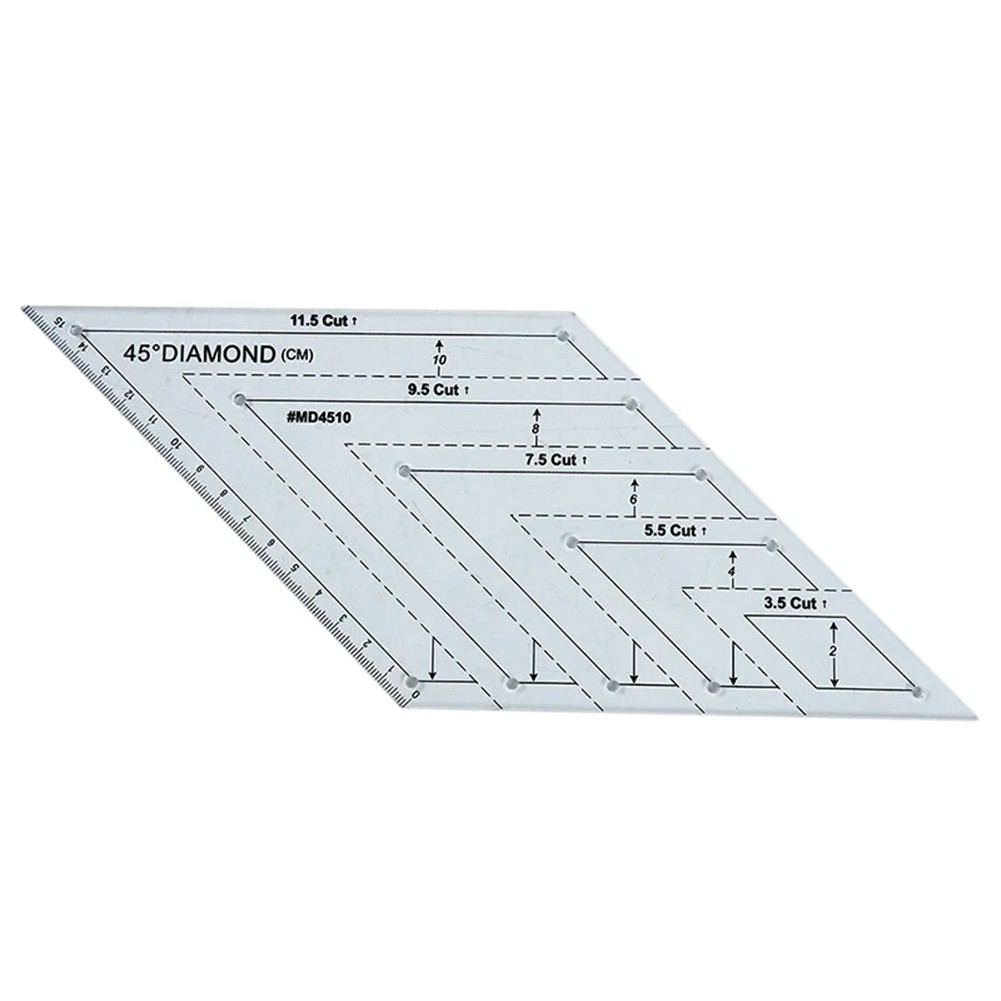 Splicing Ruler Splicing Rules Transparent Size Fabric Cutting Ruler ...