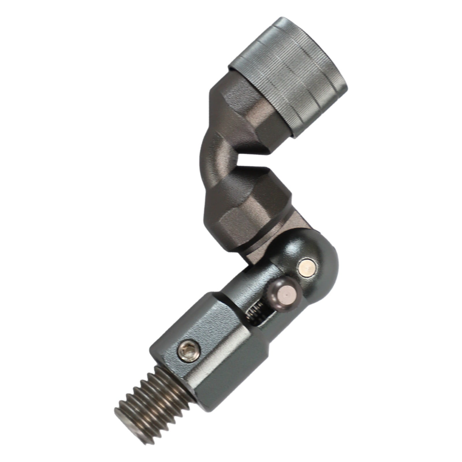 Splihome 12Mm Thread Landing Net Connector Fishing Gear Aluminum Alloy ...