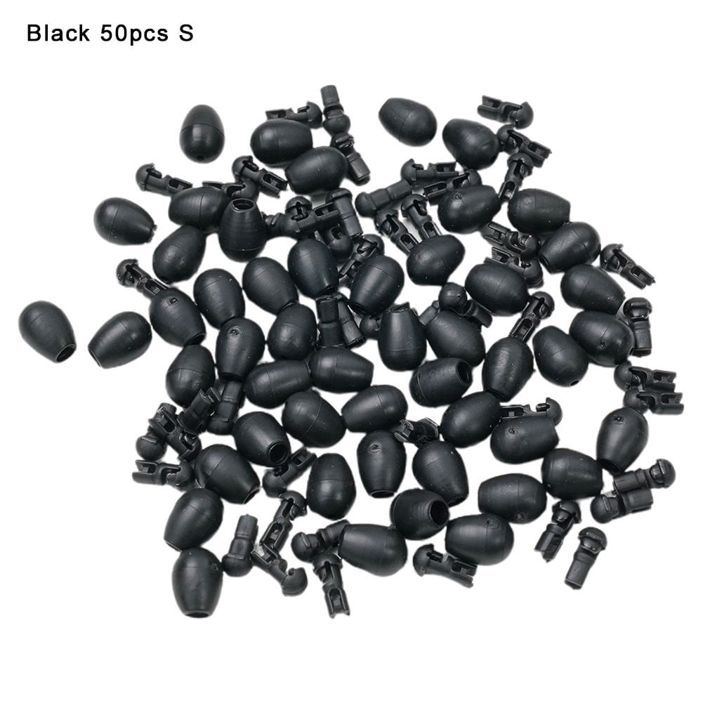 Splihome 20/50Pcs S/L Quick Change Beads Buffer Beans Carp Fishing ...
