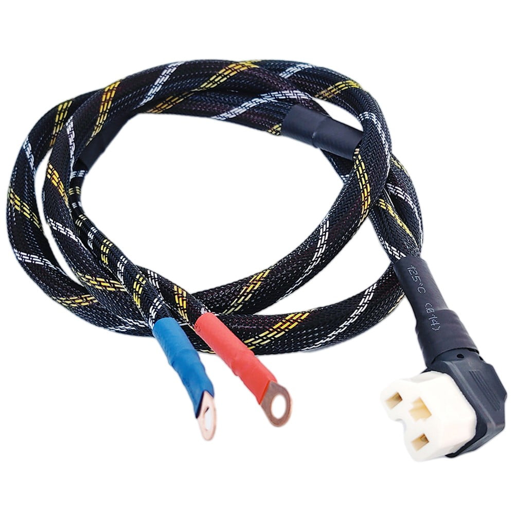 Splihome 3Pin Connector Discharge Electric Bike Charging Plug Socket ...