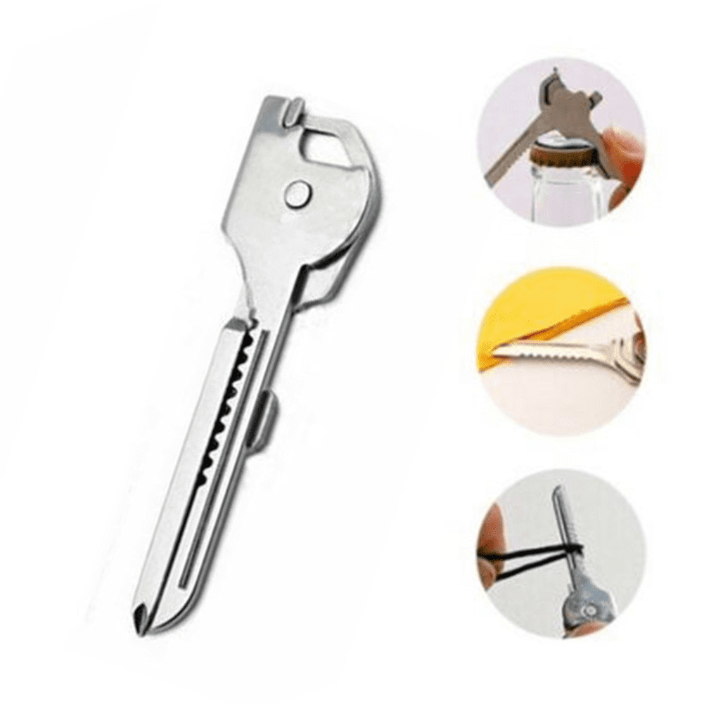 Splihome 6 In 1 Multi-Functional Keychain Multi-Tool, 6-in-1 ...