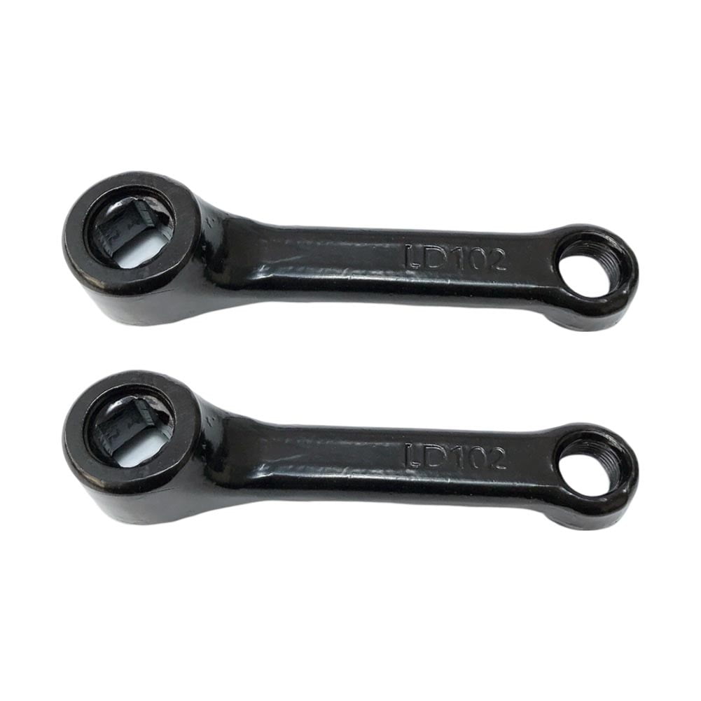 Splihome A Pair of 102Mm Exercise Bike Crank Iron Square Hole Indoor ...