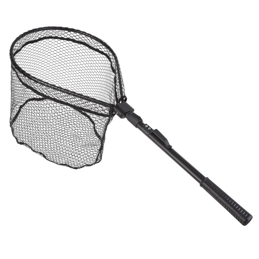 Splihome Aluminum Alloy Folding Fly Fishing Hand Net Fly Fishing Net ...