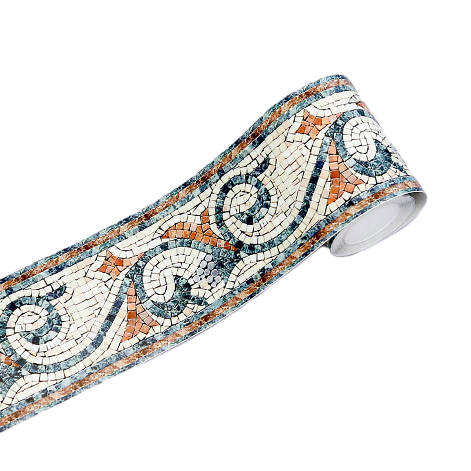 Splihome Bathroom Waist Line Wall Stickers Waterproof Peel & Stick Art ...