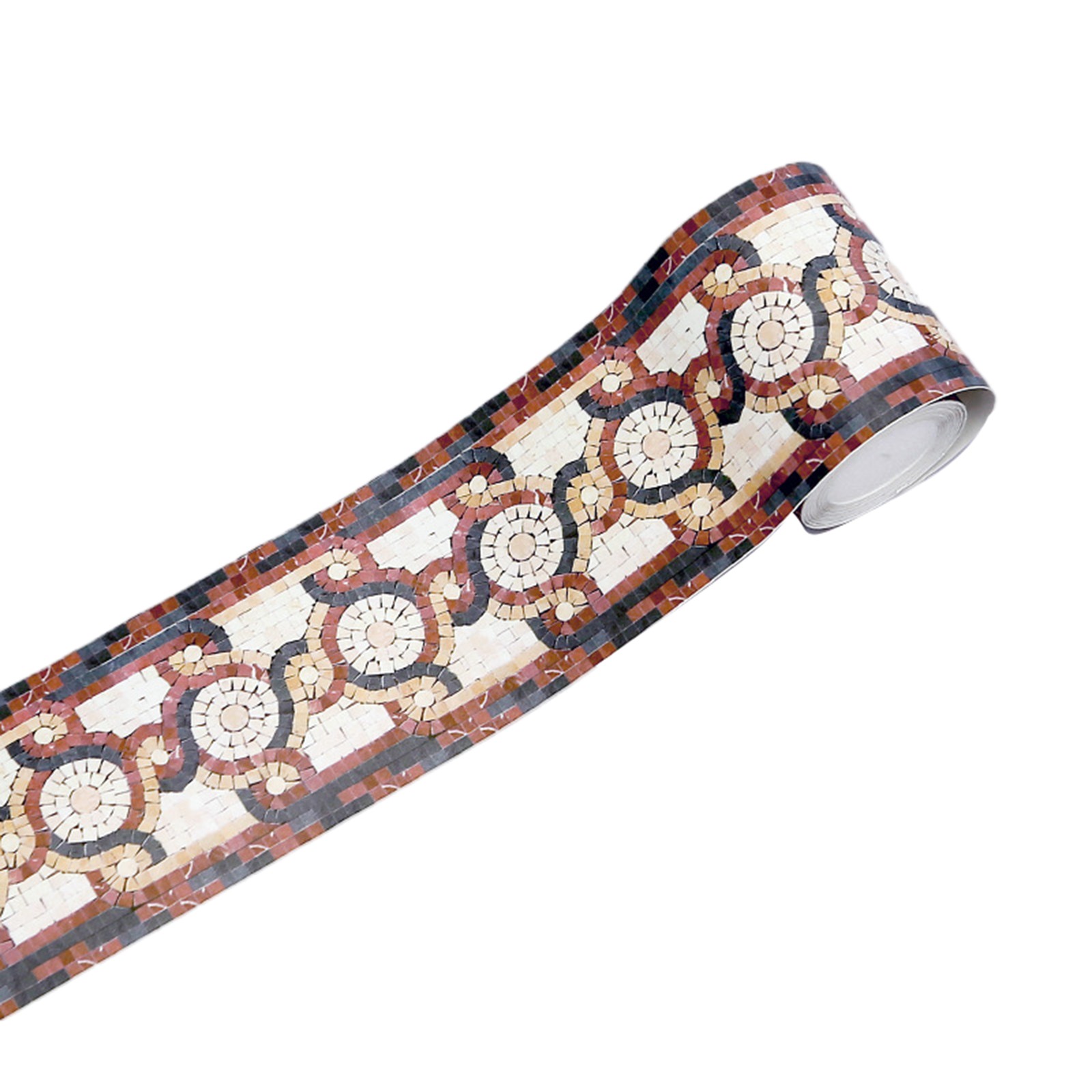 Splihome Bathroom Waist Line Wall Stickers Waterproof Peel & Stick Art ...