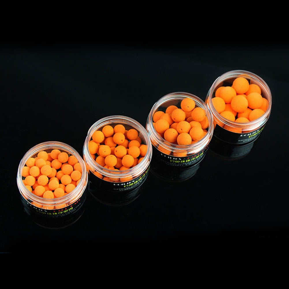 Splihome Bottle of Floating Eva Beads 8-17Mm Scented Pop-Up Boilies for ...