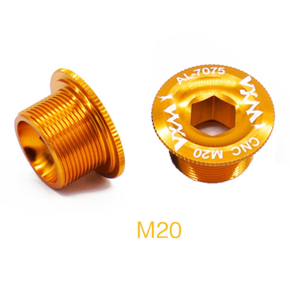 Splihome Crank Cover Screw Cap M19 M20 Crankset Aluminum Mtb Road Bike ...