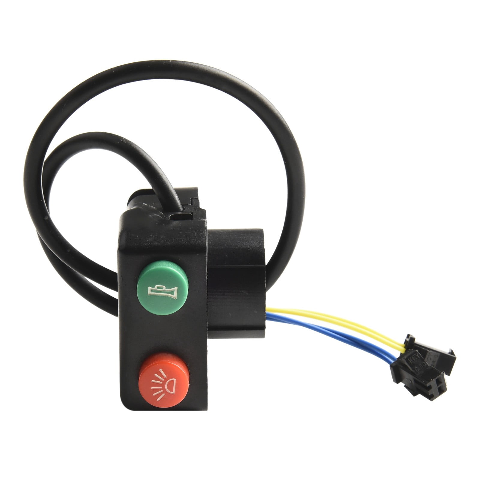 Splihome E-Bike Switch Handlebar Headlights Horn Switch On off Button ...