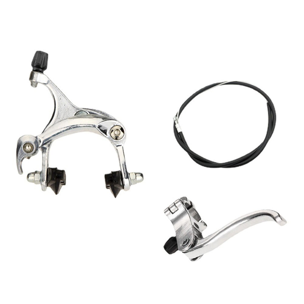 Splihome Front / Rear Fixie Bike Brake Kit-Cruiser Brake Set Bike Caliper Brake Kit Side Pull ...
