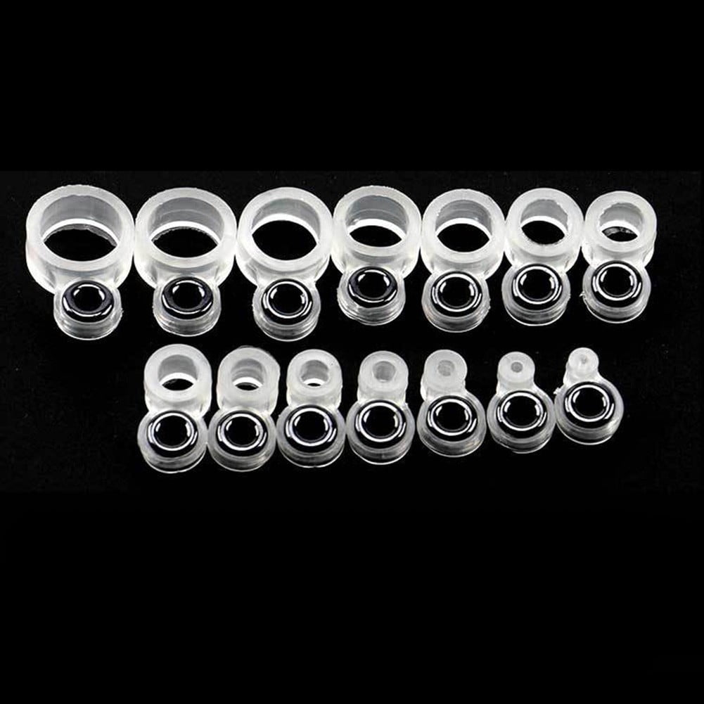 Splihome Hot Sales Silicone Fishing Rod Guide Wire Ceramic Ring Tip ...