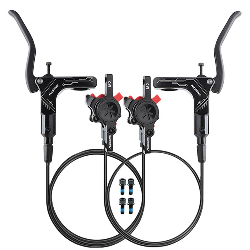 Splihome Mountain Bike Hydraulic Disc Brake Dual Piston Bi-Directional ...