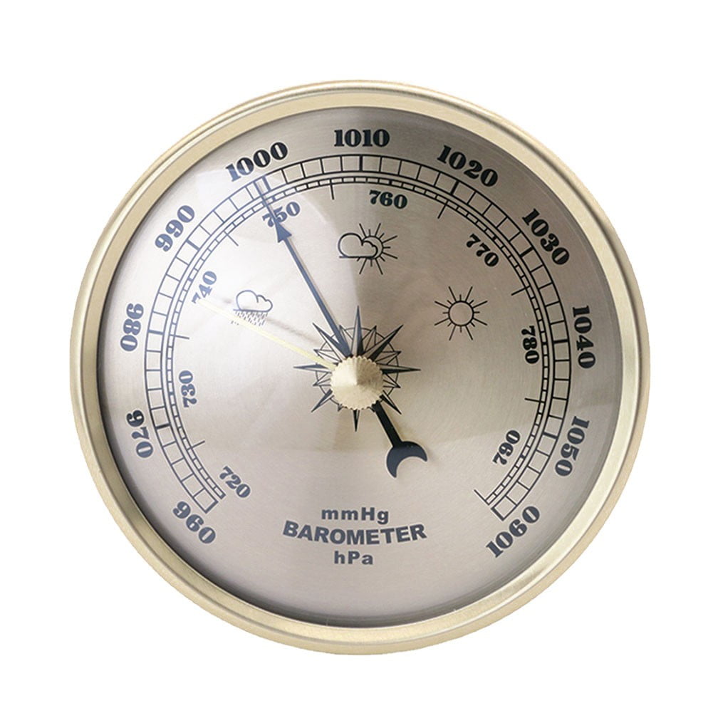 Splihome Multi-Functional Dial Type Barometer with Thermometer ...