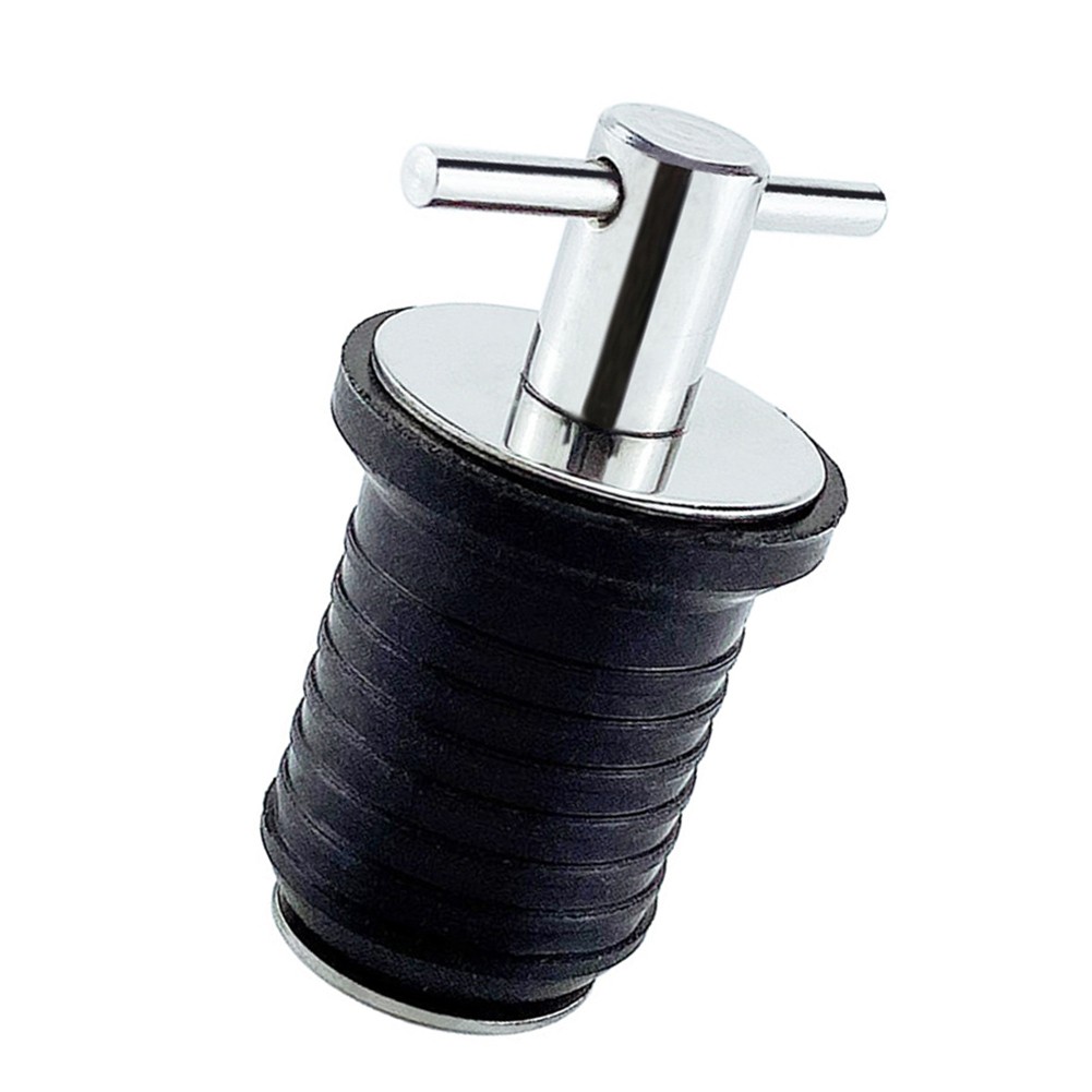 Splihome T-Handle Rubber Drain Plug Snap Canoe Marine Boats Drain Plug ...