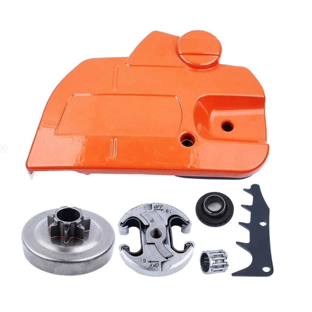 Splinter Guard Chainsaw Clutch Cover Assembly With High Strengths Metal ...
