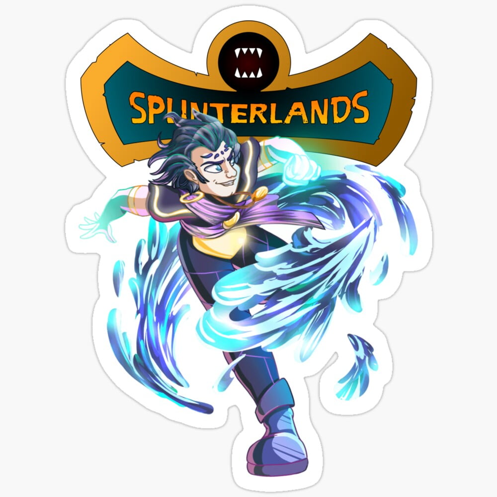 Splinterlands Lir Deepswimmer Sticker Phone Decal Water Bottle Stickers ...
