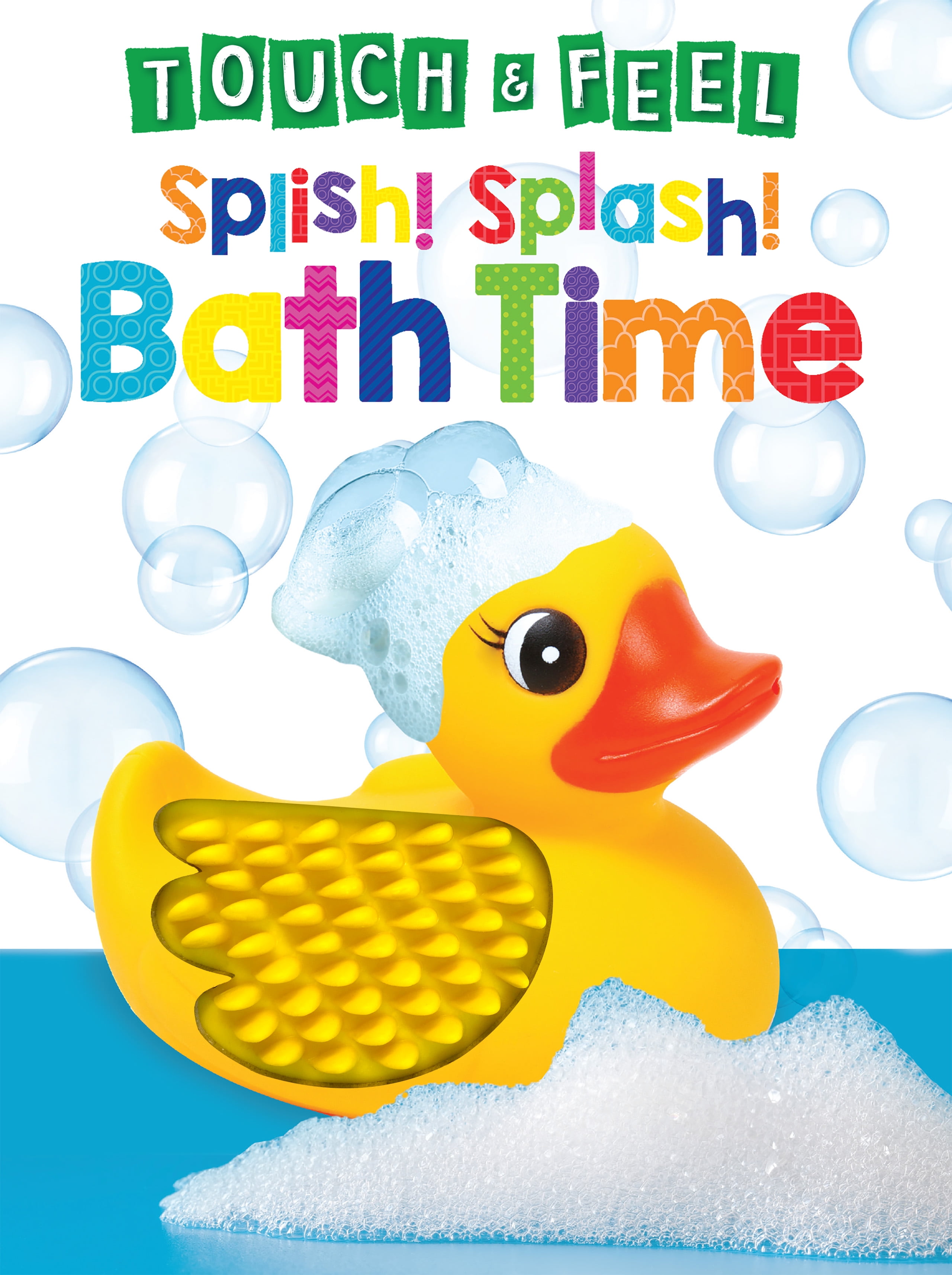 Splish! Splash! Bath Time - Touch and Feel Board Book - Sensory Board ...