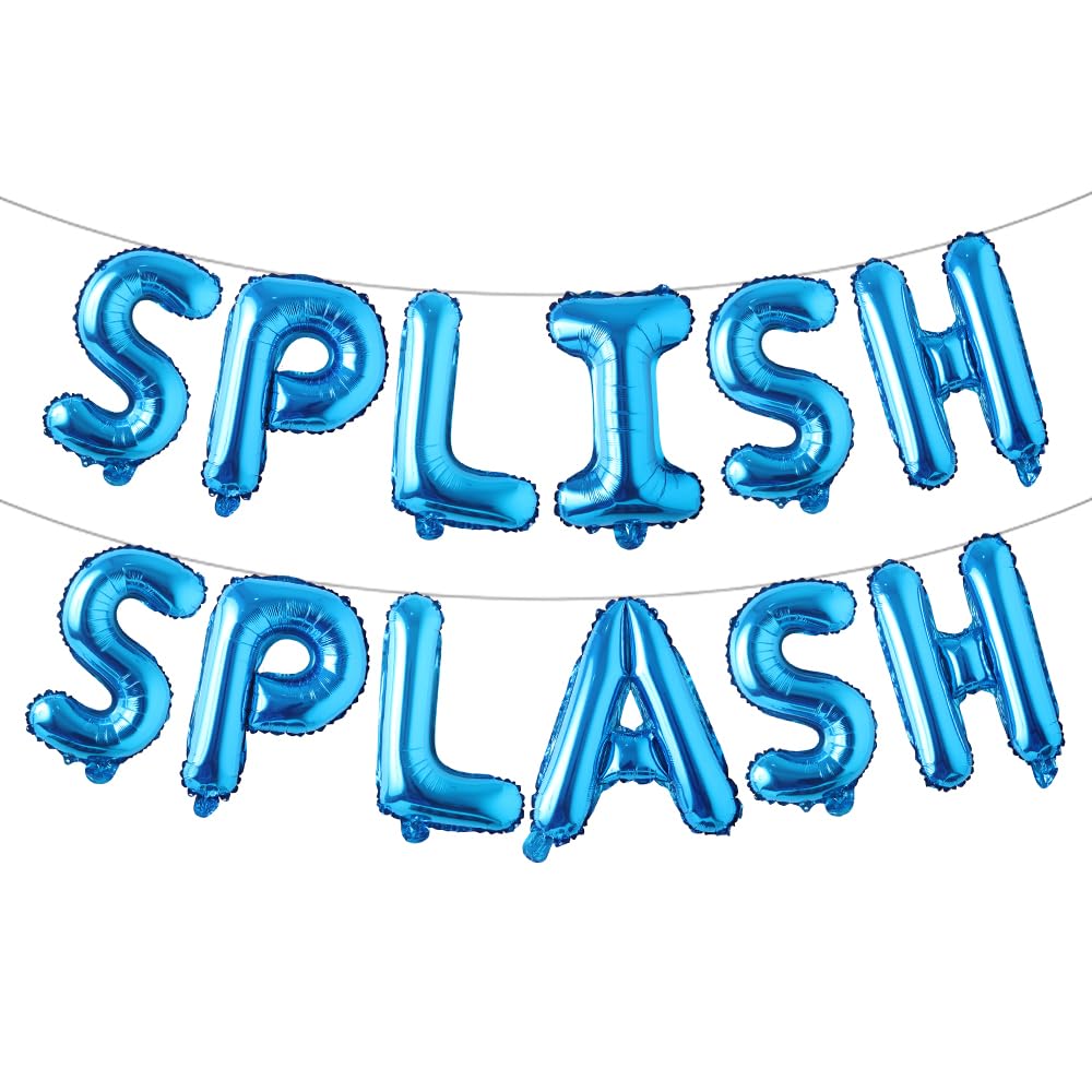 Splish Splash Birthday Decoration Boy Splish Splash Birthday Bash Party ...