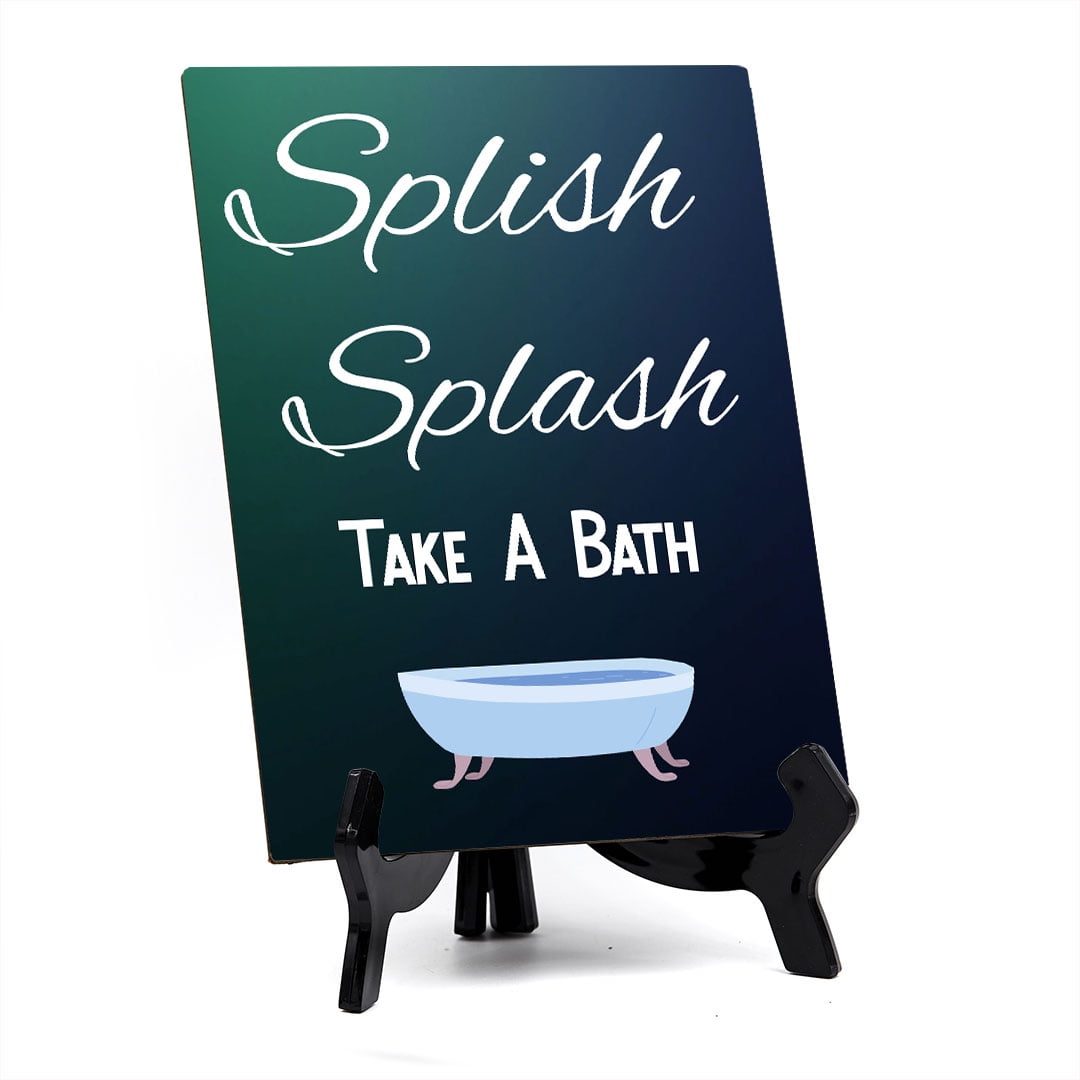 Splish Splash Sign