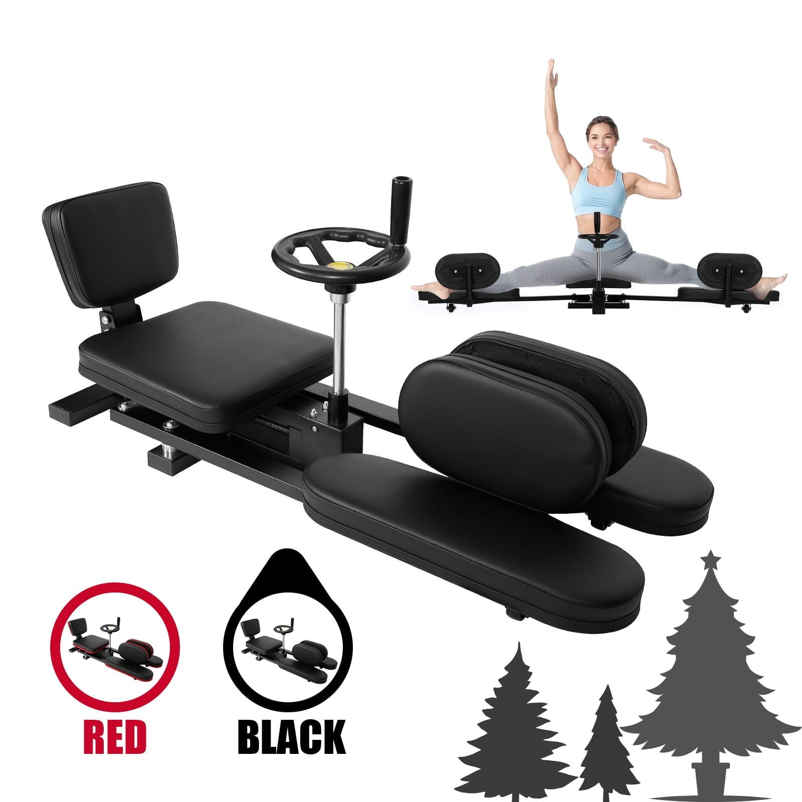 Split Adjustable Metal Leg Stretcher, 400 LBS Leg Stretcher Machine ...