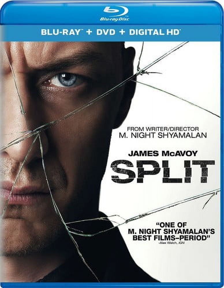 Split (Blu-ray + DVD ) - Walmart.com