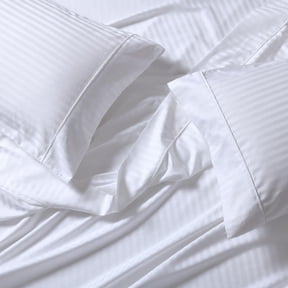 Luxury 100% Cotton 600 Thread Count Sheets Solid King Size Bed Sheets ...