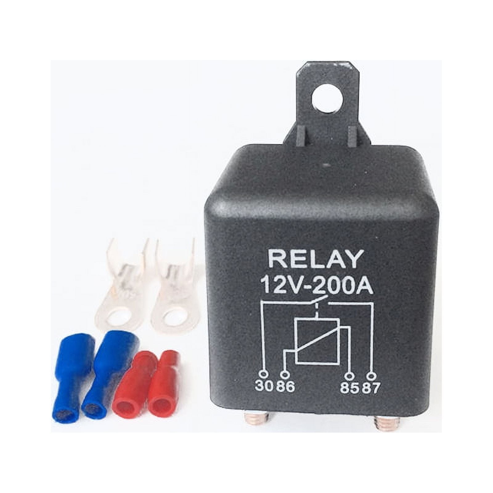 Split Charge Relay 2 Pin for Car Automotive Starter Switch +2 Terminals ...