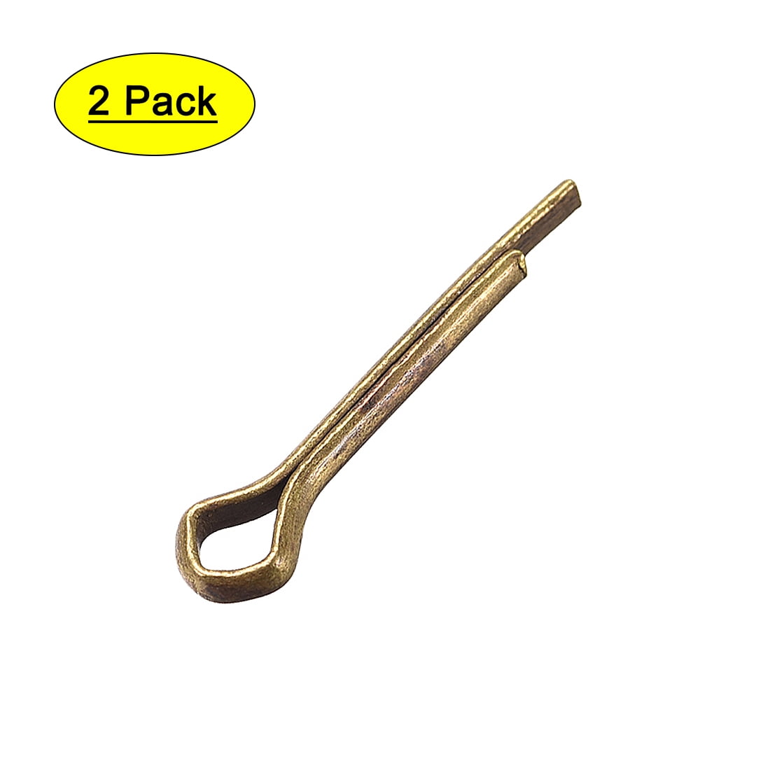 Split Cotter Pin - 2.5mm x 16mm (3/32 inch x 5/8 inch) Solid Brass 2 ...