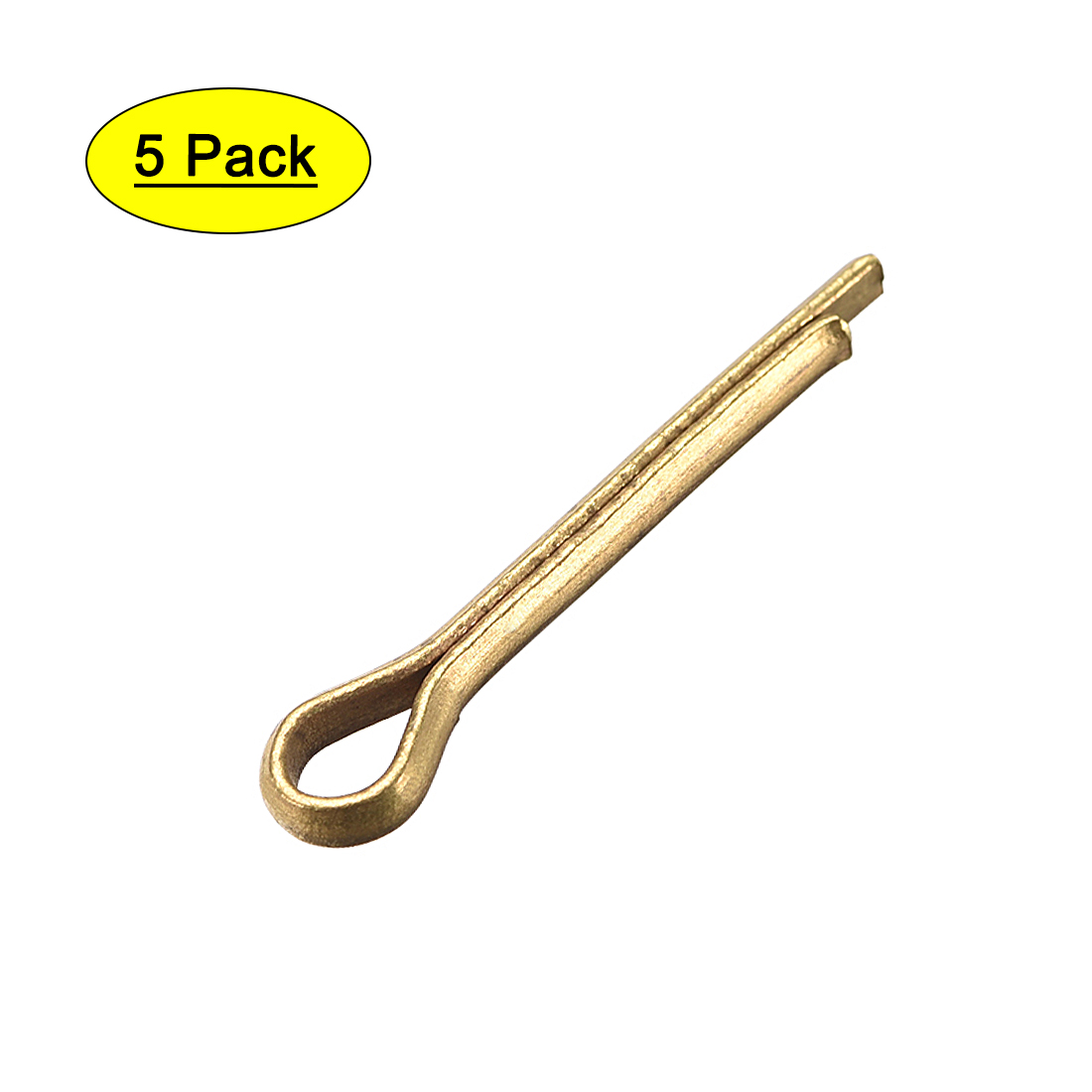 Split Cotter Pin - 3mm x 20mm (1/8 inch x 25/32 inch) Solid Brass 2 ...