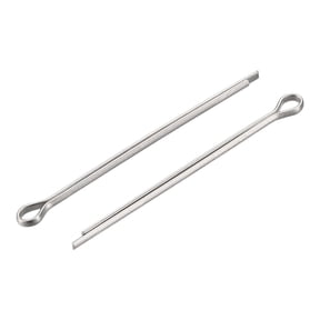 Uxcell Split Cotter Pin -1.5mm x 8mm 304 Stainless Steel 2-Prongs ...