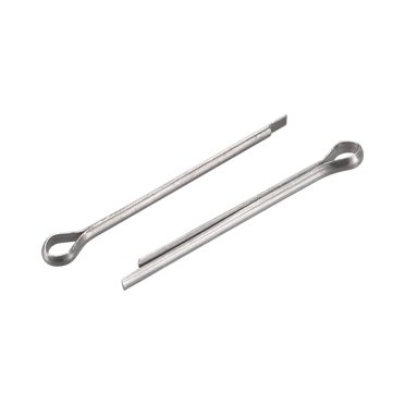 Uxcell Split Cotter Pin, 4mm x 45mm Stainless Steel Clip Fastener ...