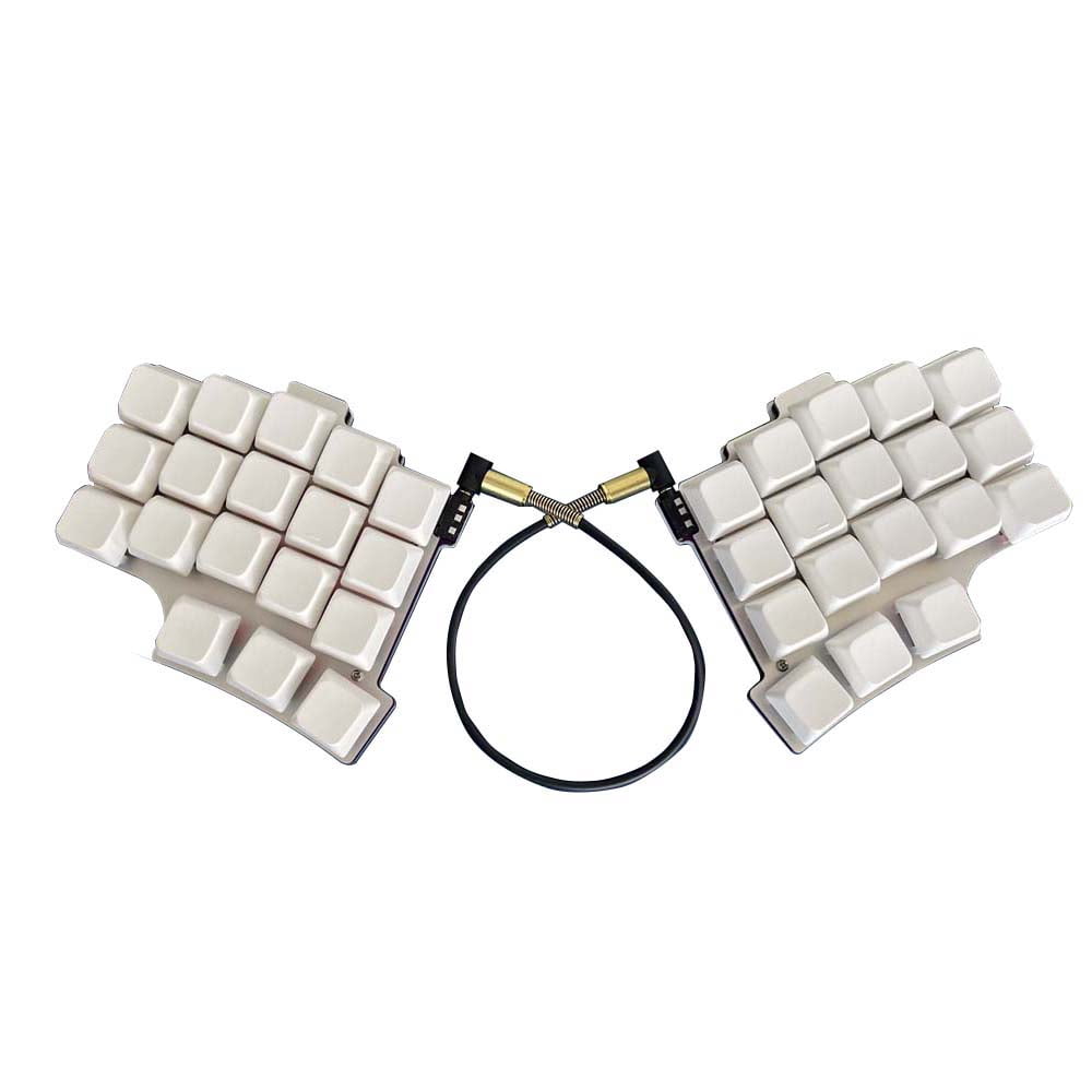 Split Ergonomics 35 Layout Hot-swappable Mechanical Keyboard RGB QMK ...