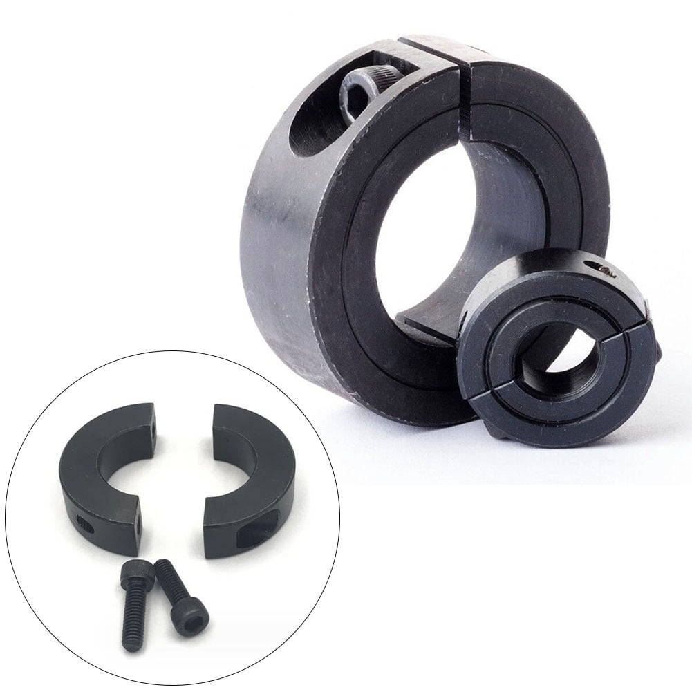 Split Fixed Ring Clamp Double Split 12mm to 40mm Shaft Collar Clamp ...
