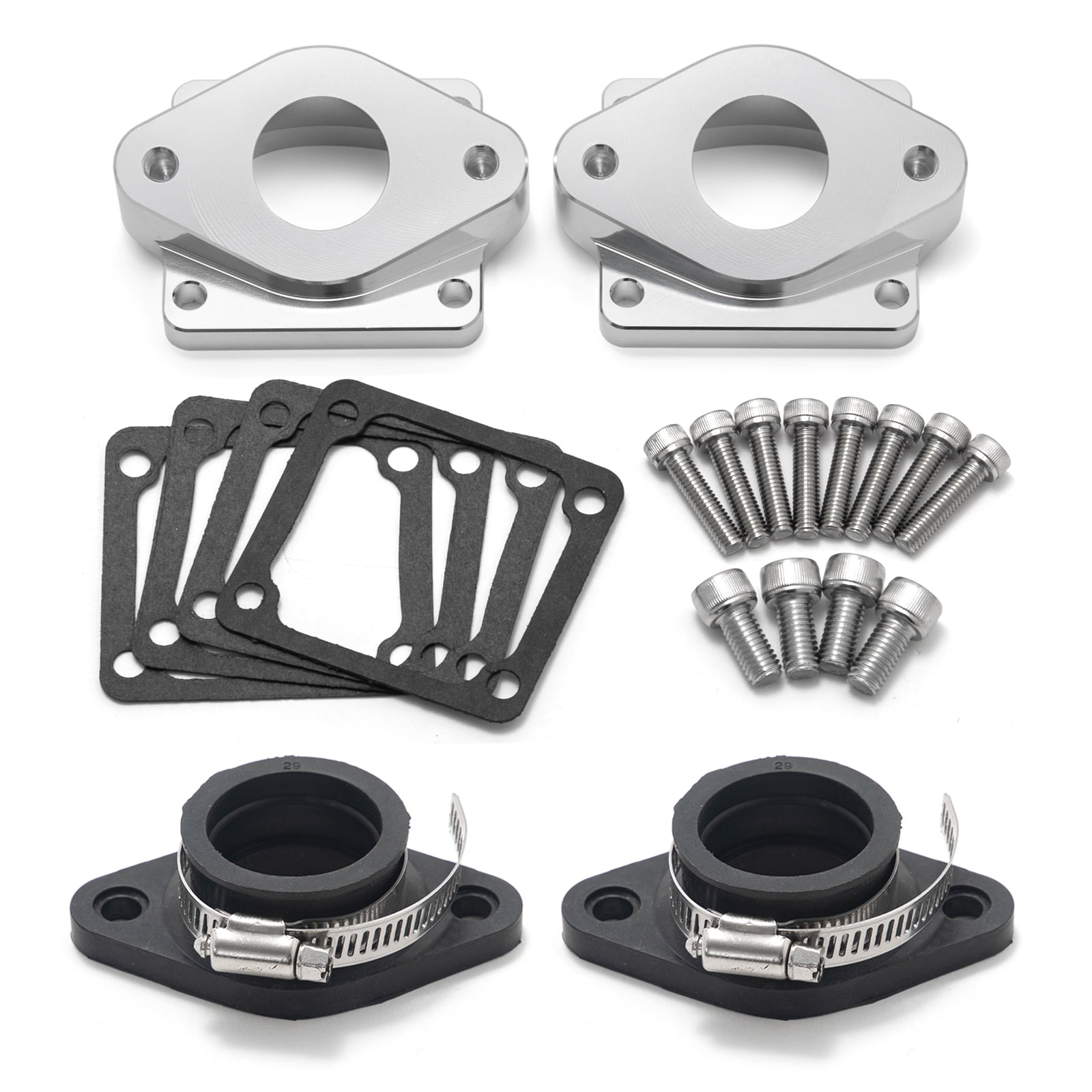 Split Intake Manifolds Boots 26mm 28mm Carbs Carburetors for Yamaha ...