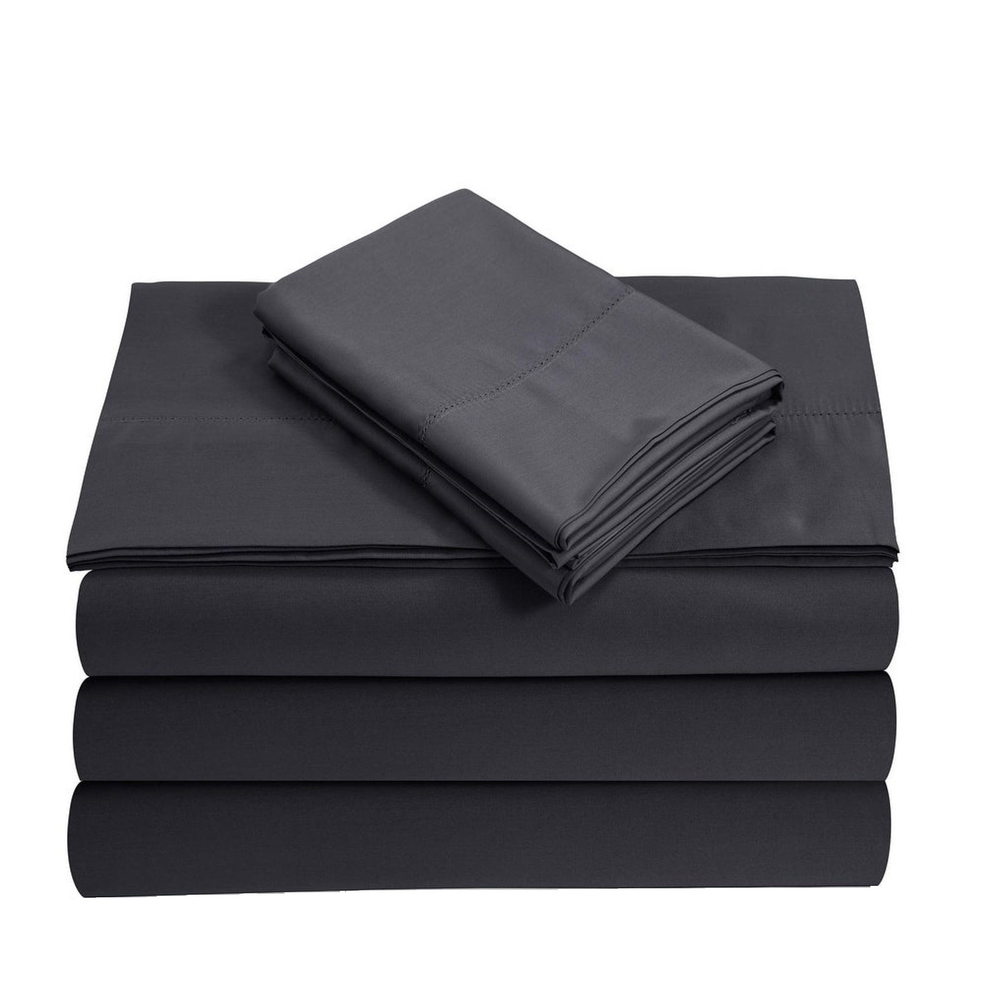Split King 5-Piece Sheet Set, 600-TC Giza Cotton, 12 inch Deep Pockets ...