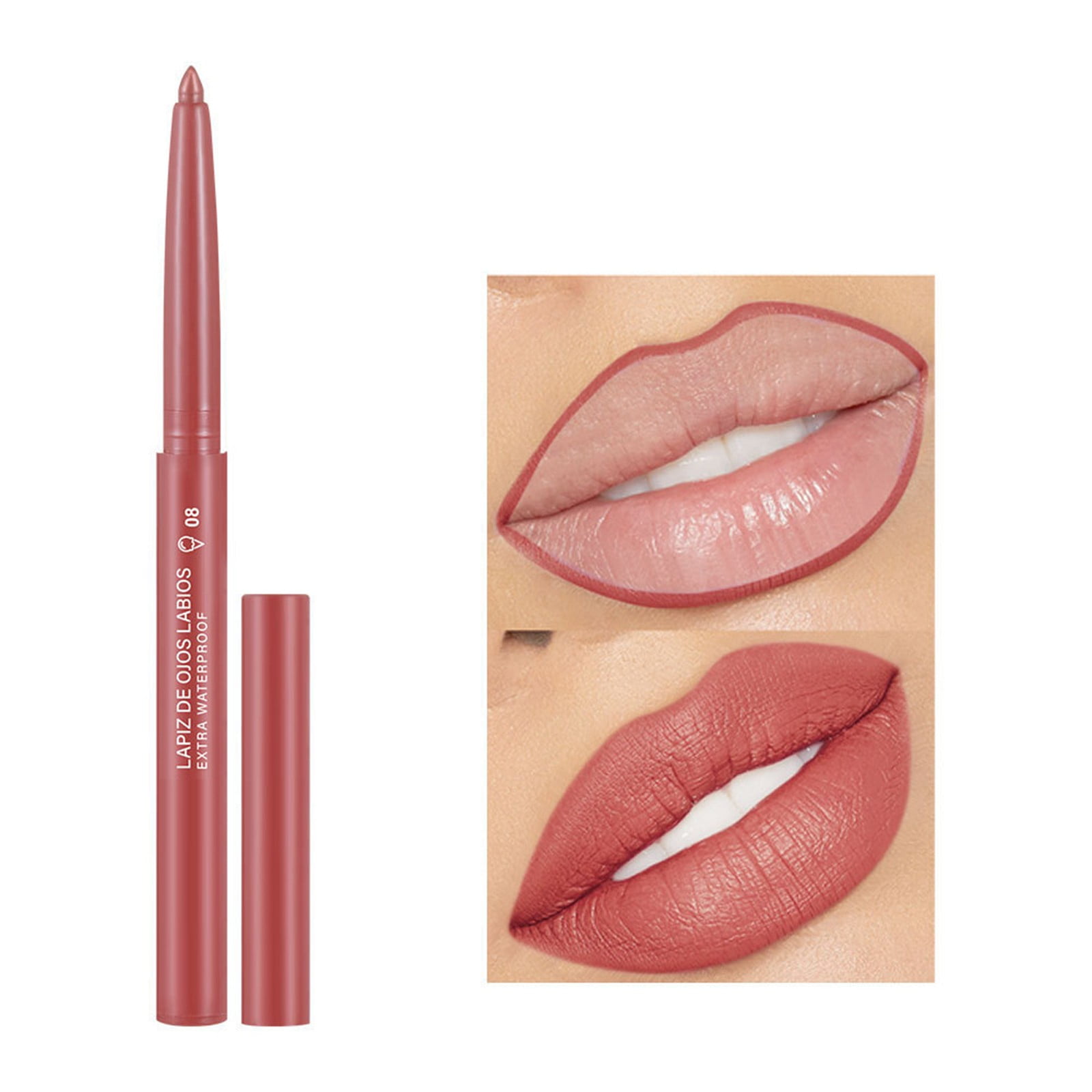 Split Liner Lip Stain Marker Make up Kits Adult Cocoa Almonds The Lip ...