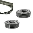 Split Loom Tubing Wire Conduit, Grey Corrugated Wire Tube Cable ...