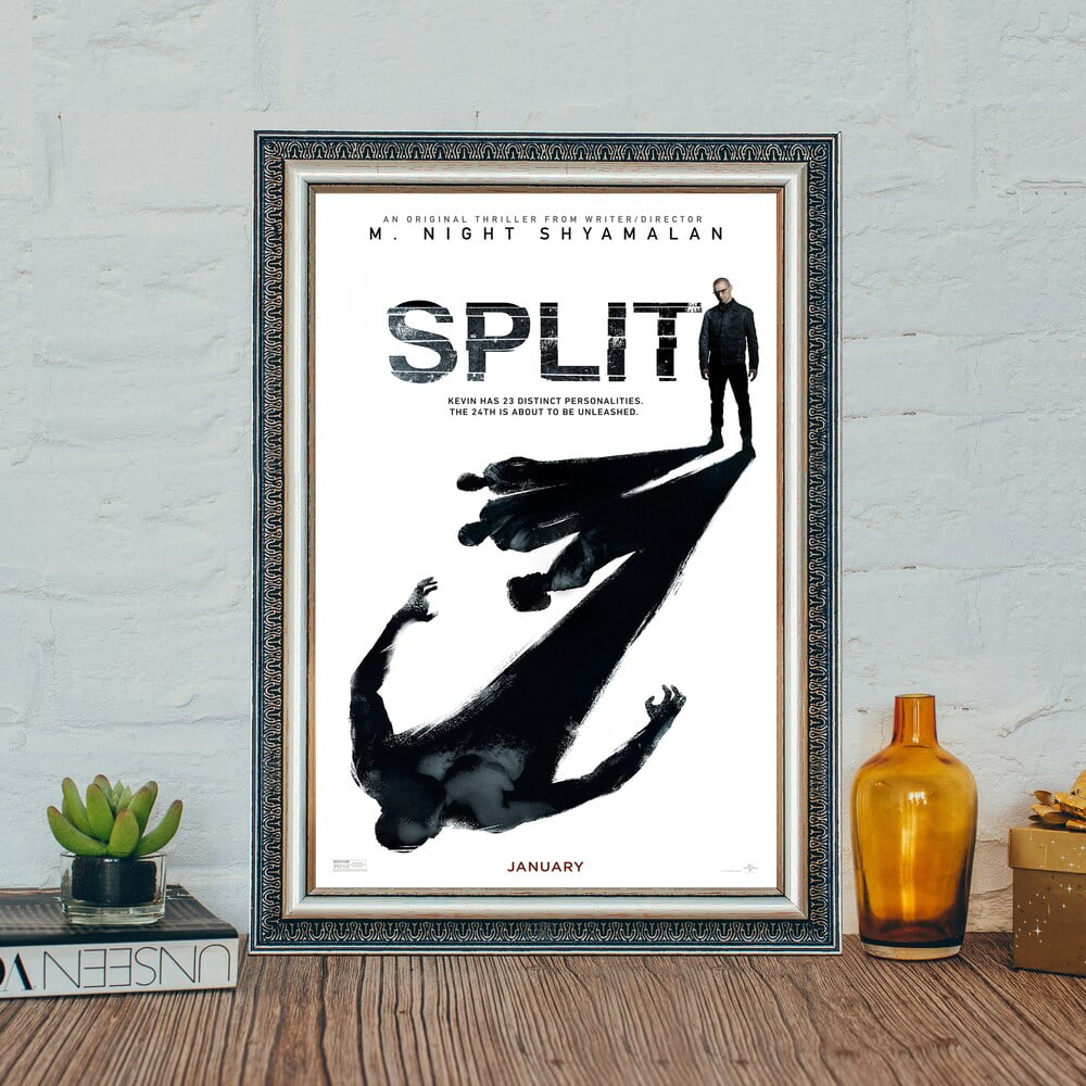 Split Movie Poster, Split (2017) Classic Vintage Poster, James McAvoy Art Movie Poster - Walmart.com