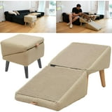 Split Ottoman Dog Ramp, Folding Dog Stairs, All-in-One Dogs Ramp and ...