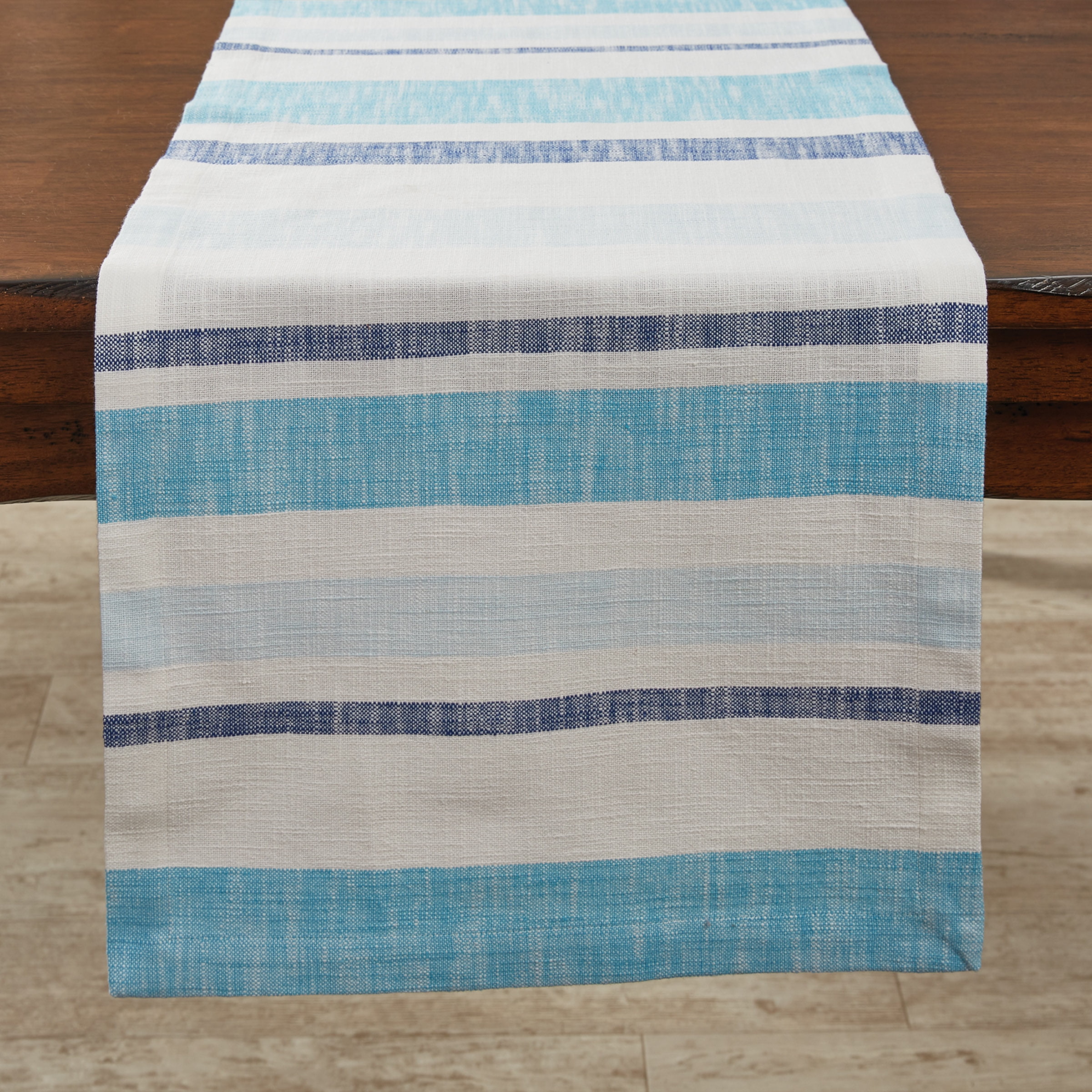 Split P Colby Woven Stripe Table Runner 15X72 - Walmart.com