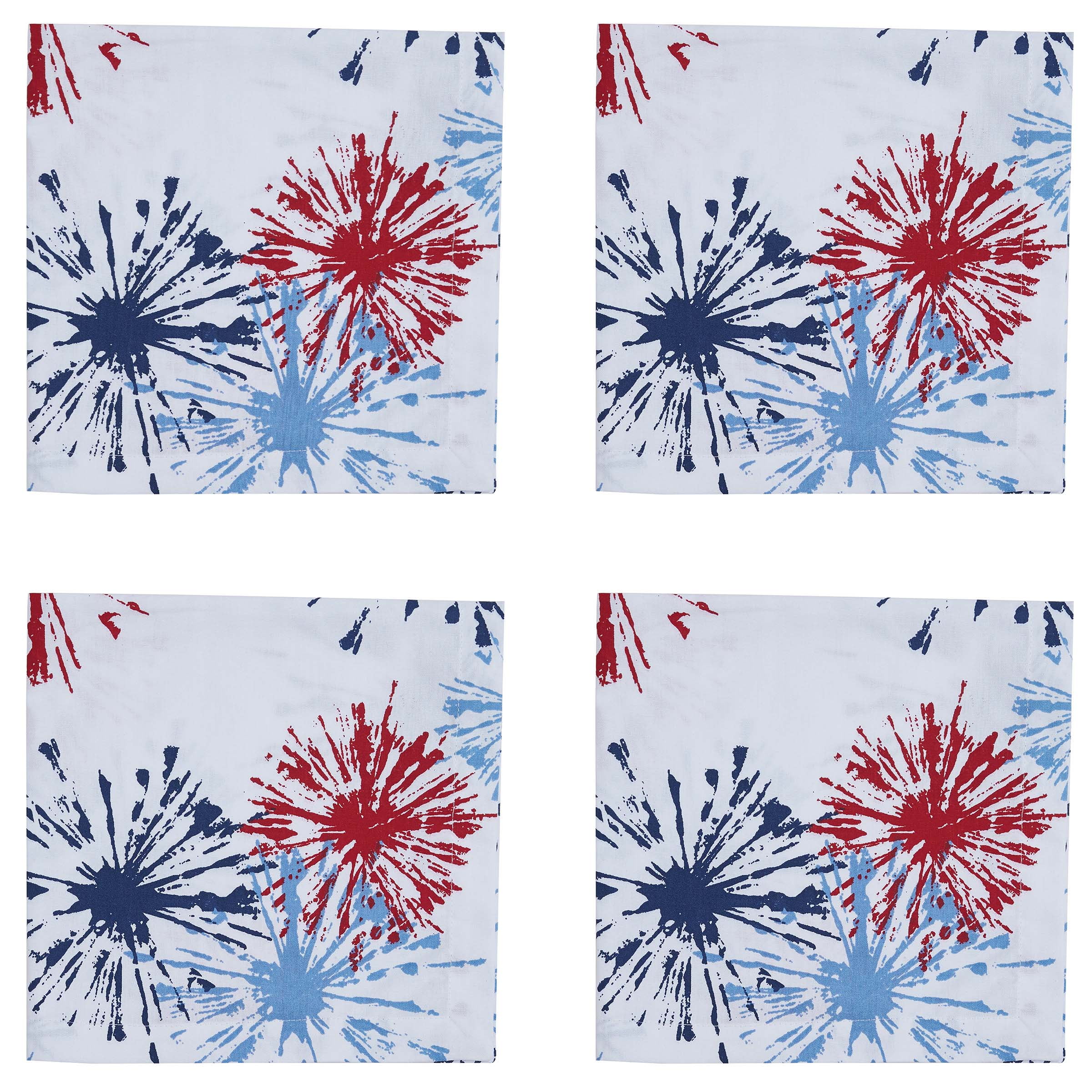 Split P Fireworks Napkin Set of 4 - Walmart.com