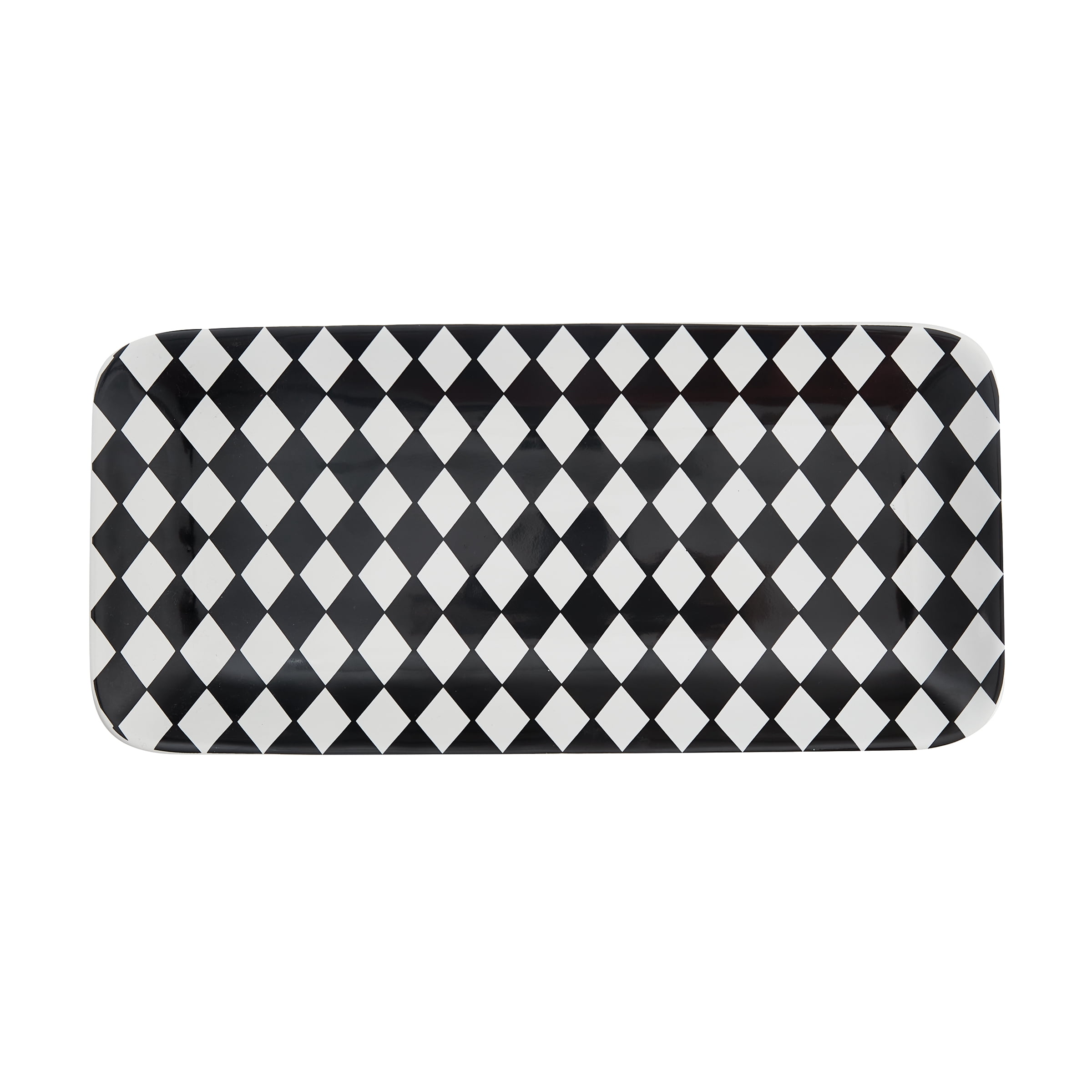 Split P Harlequin Serving Platter, Stoneware Entertaining Serveware ...