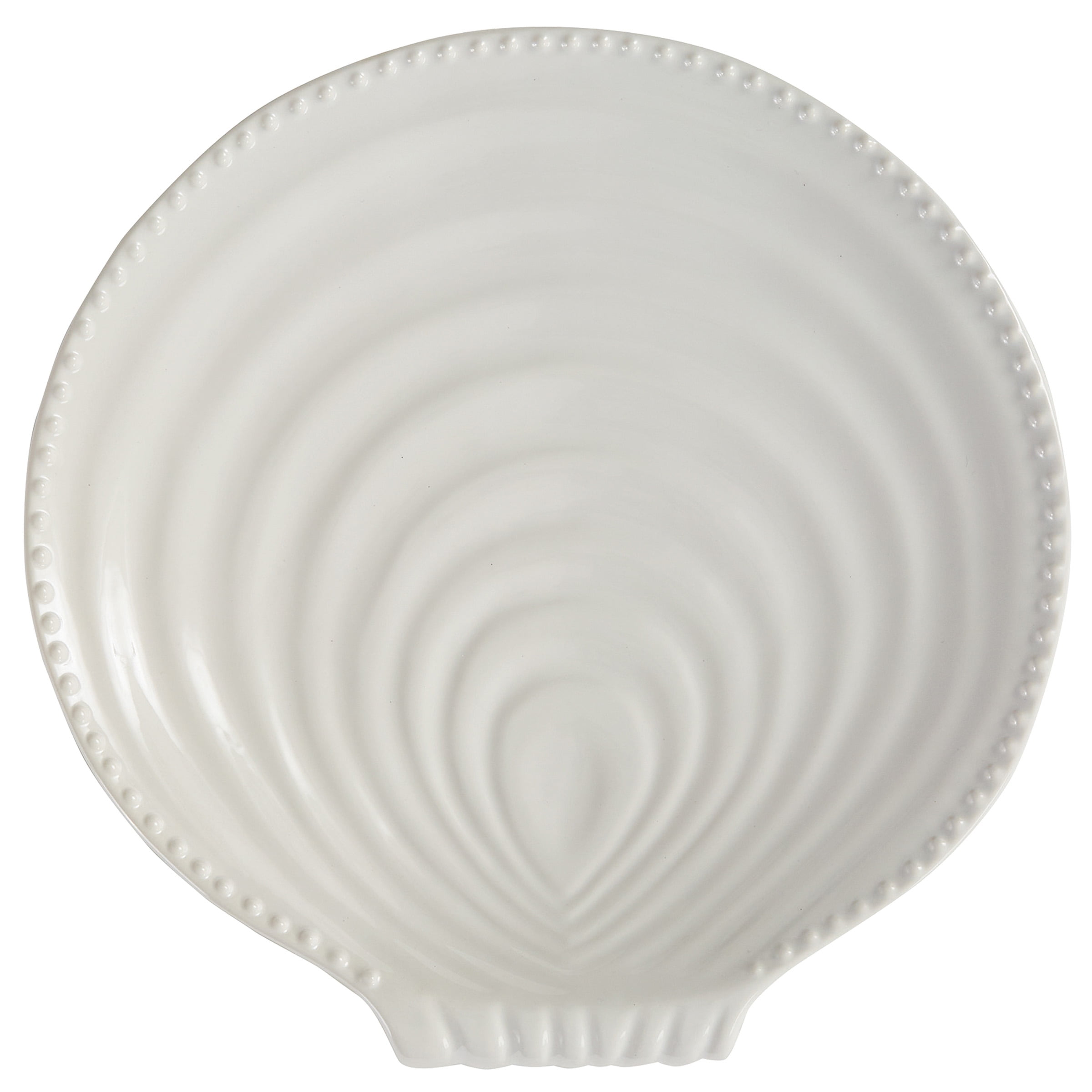 Split P Seashell Dinner Plate Set of 4 - Walmart.com