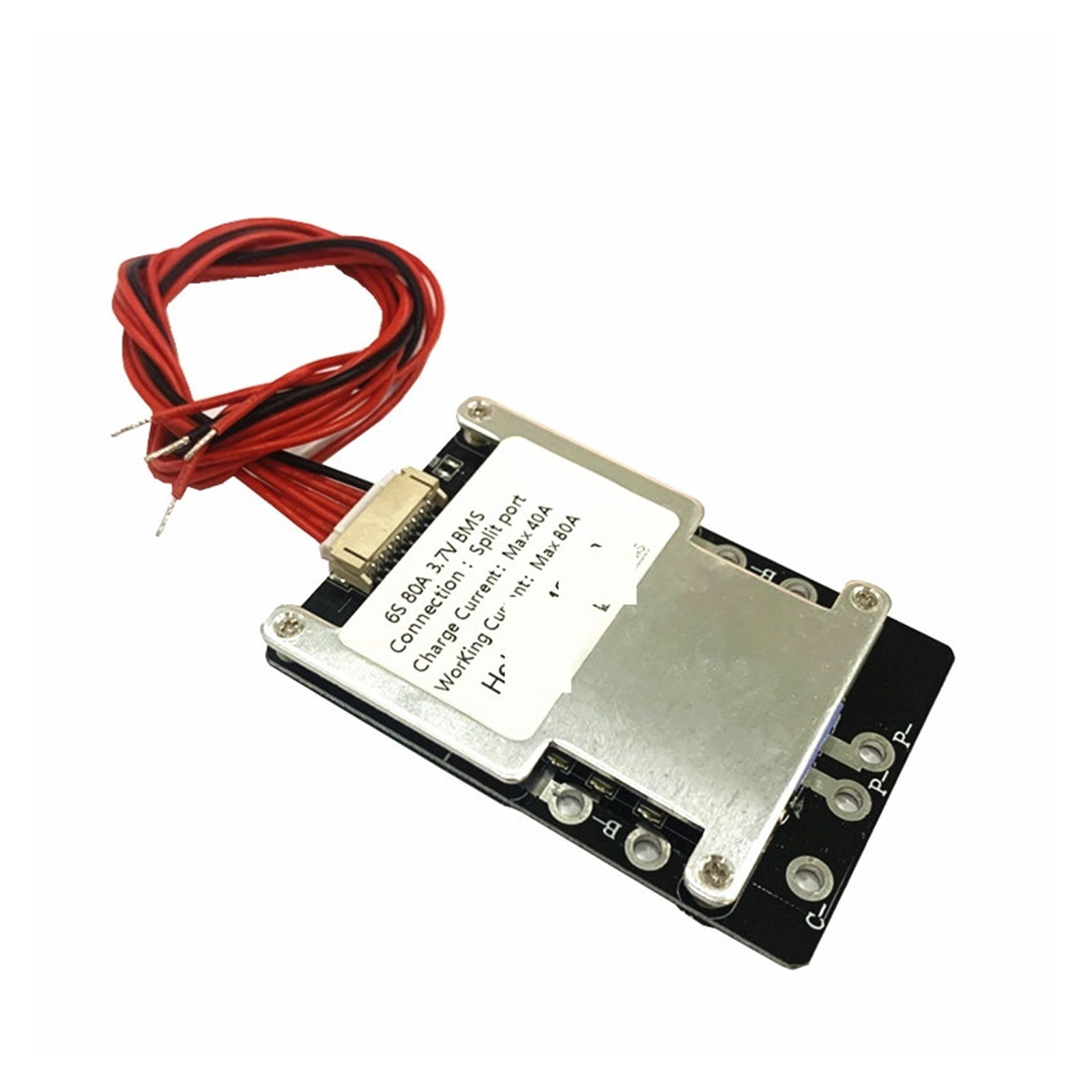 Split Port 24V BMS 6S 80A 3.7V Li-ion Battery Protection Board For ...
