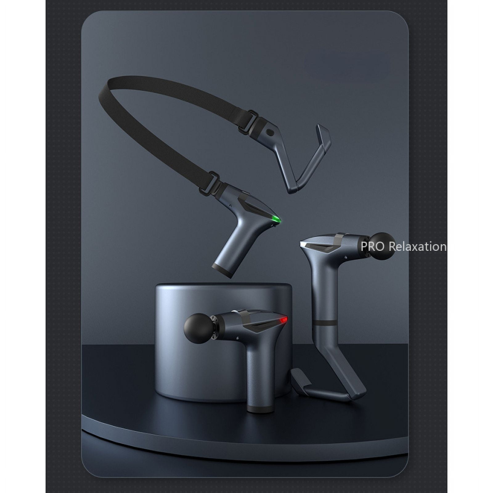 Split Pull Belt Fascia Gun Multi-functional Removable Muscle Massage ...