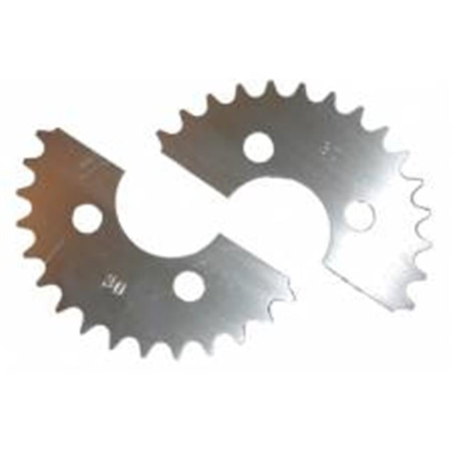 Split Quarter Midget, Kart Axle Sprocket - 30 Teeth - Walmart.com
